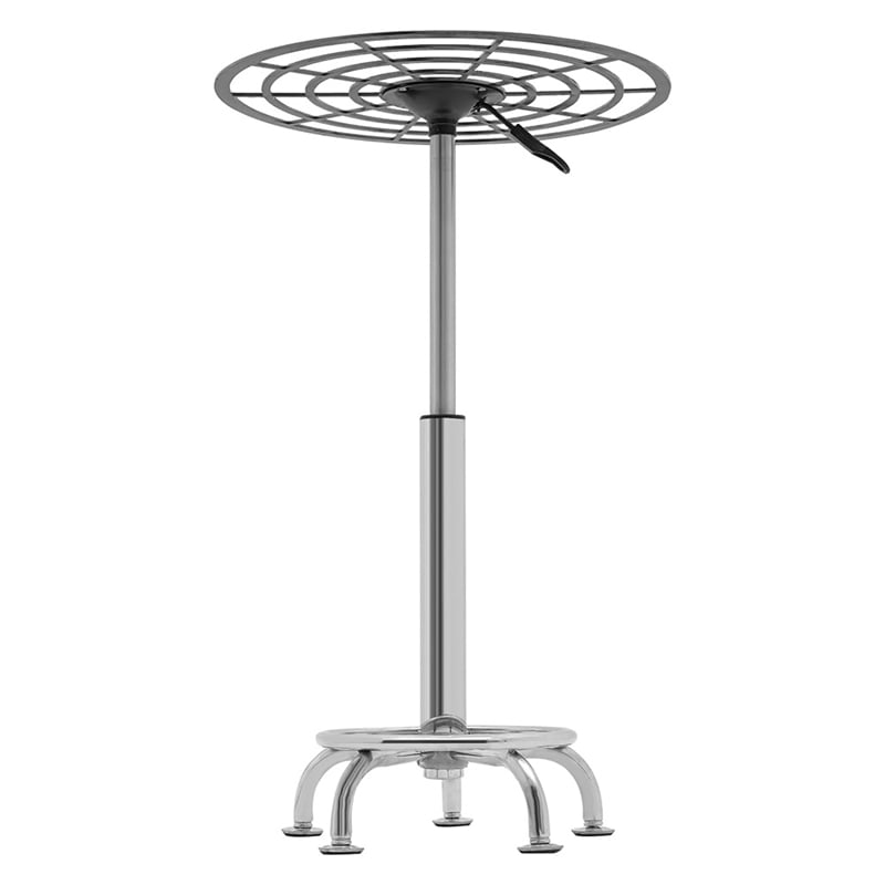 360° Rotating -Paint Rack, 23.6-31.5in Height Adjustable Stable Paint ...