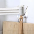 360° Rotating Plastic Bathroom Towel Holder – Swivel Towel Rail with ...