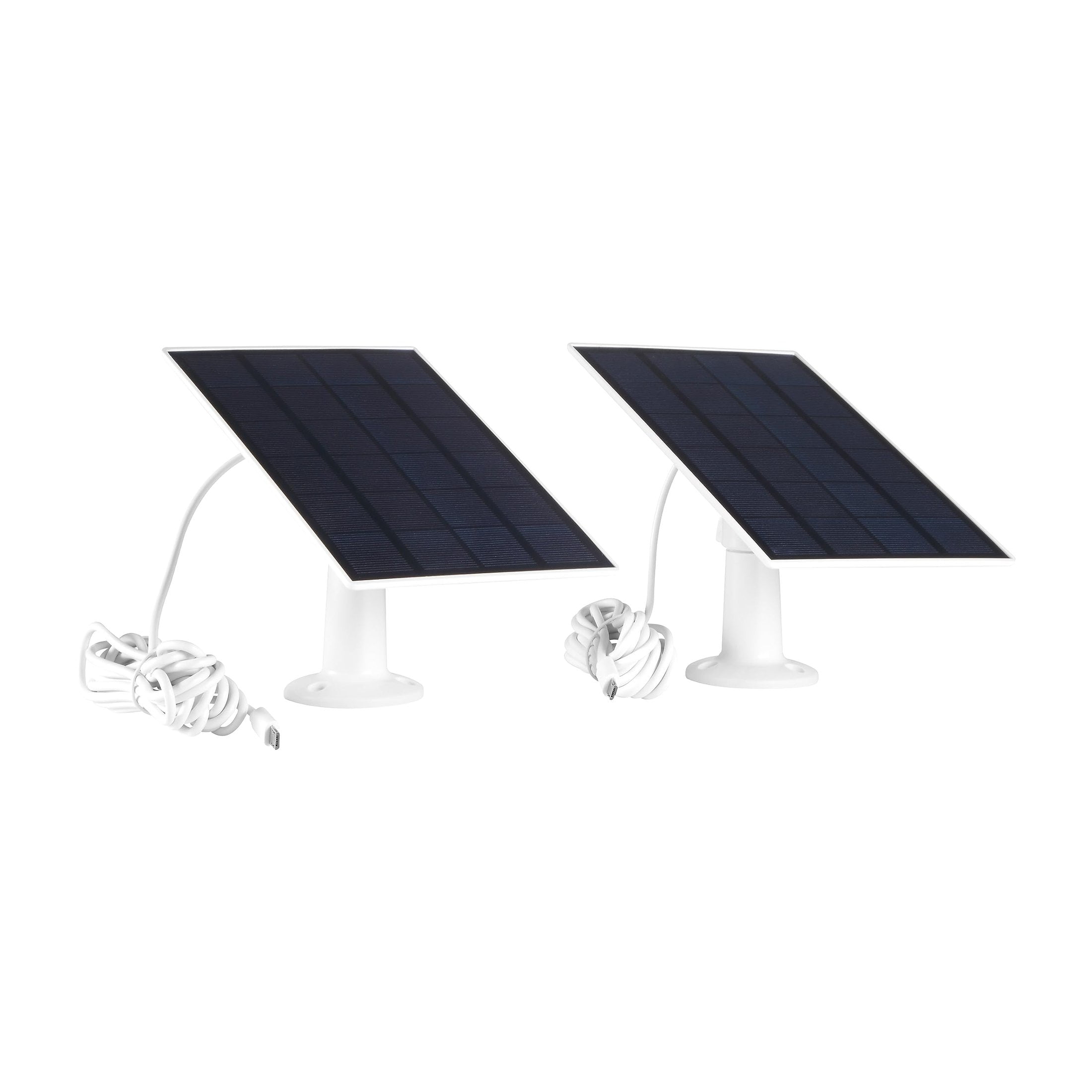 360 Rotating Solar Panel Kit for Outdoor Security Cameras with Dual ...