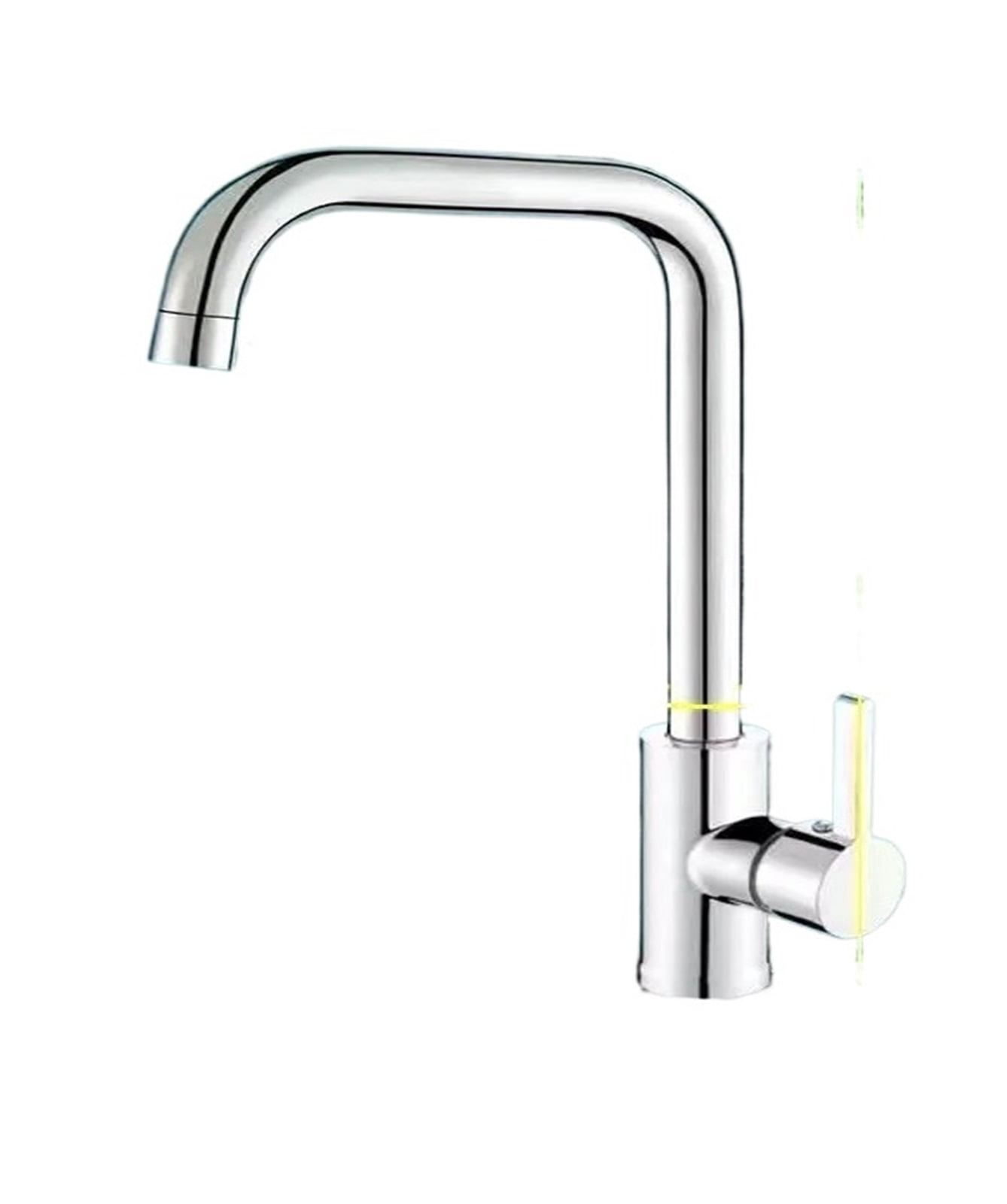 360° Rotating Splash Proof Basin Faucet, Hot Cold Water Sink Mixer ...