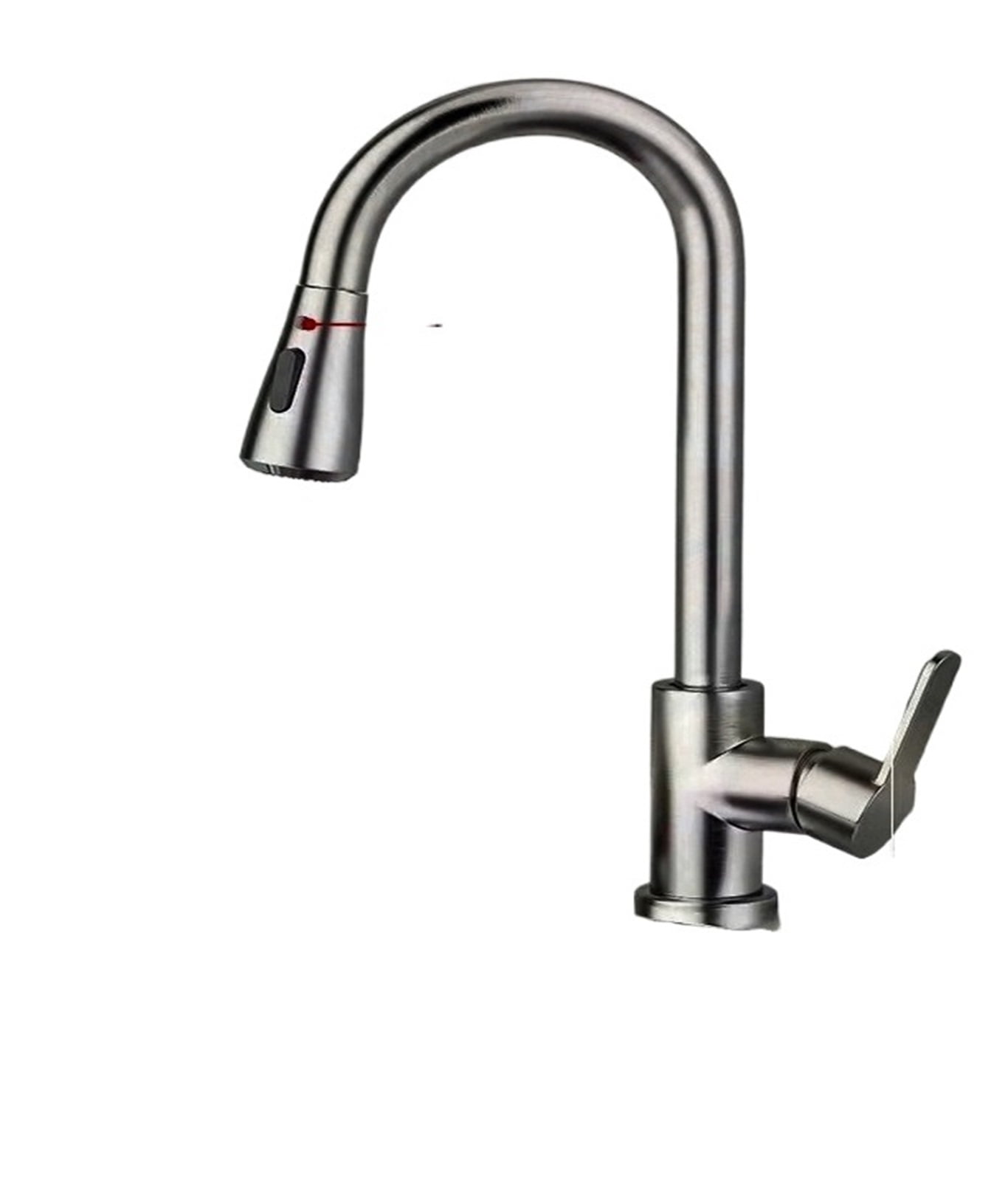 360° Rotating Splash Proof Sink Taps, 2-Mode Handle Pull Cold Stainless ...