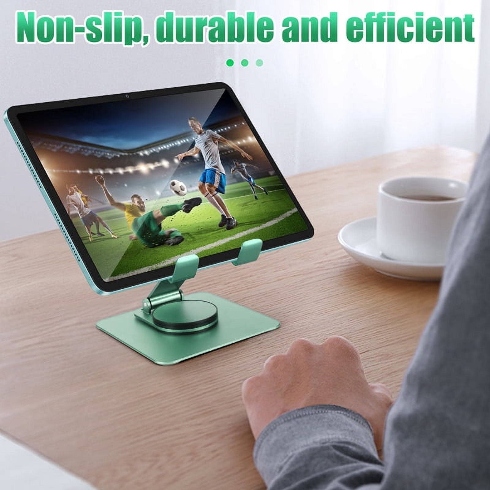 360° Rotating Tablet Stand Adjustable Portable Acrylic Desktop Stand ...