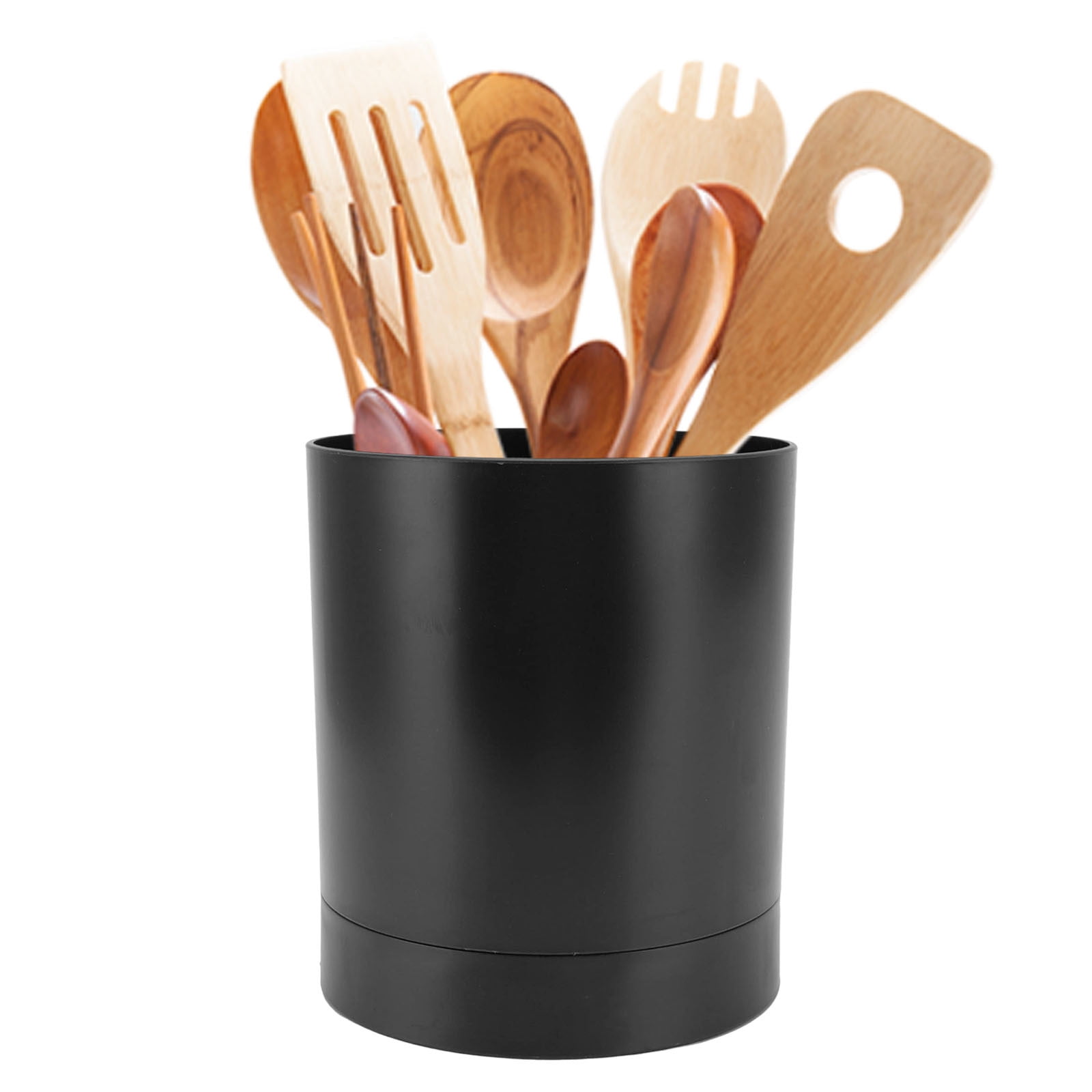 360° Rotating Utensil Holder – 6.5" Kitchen Utensil Crock for ...