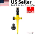 360 ° Rotation Auto Irrigation System Garden Lawn Sprinkler Patio Save ...