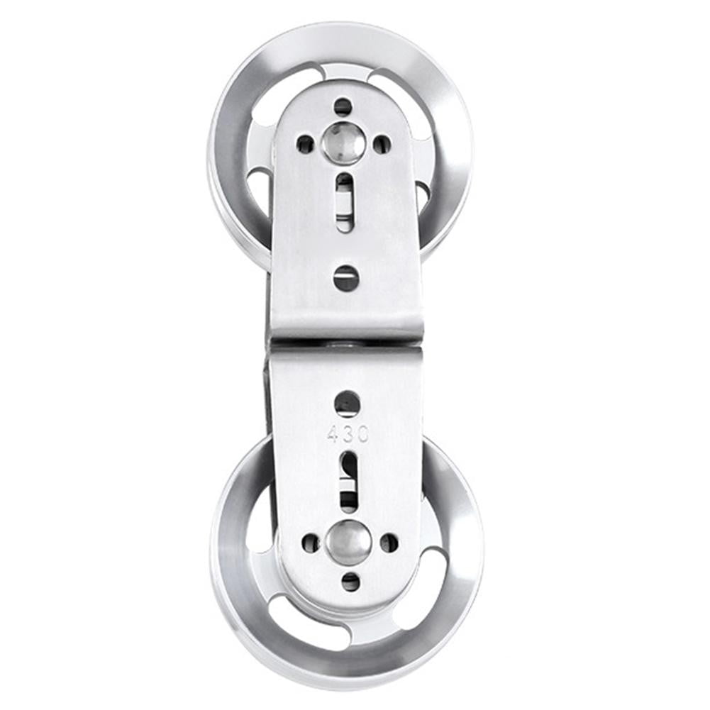 360° Rotation Dual Pulleys for Cable Machines Bearing Pull Down ...