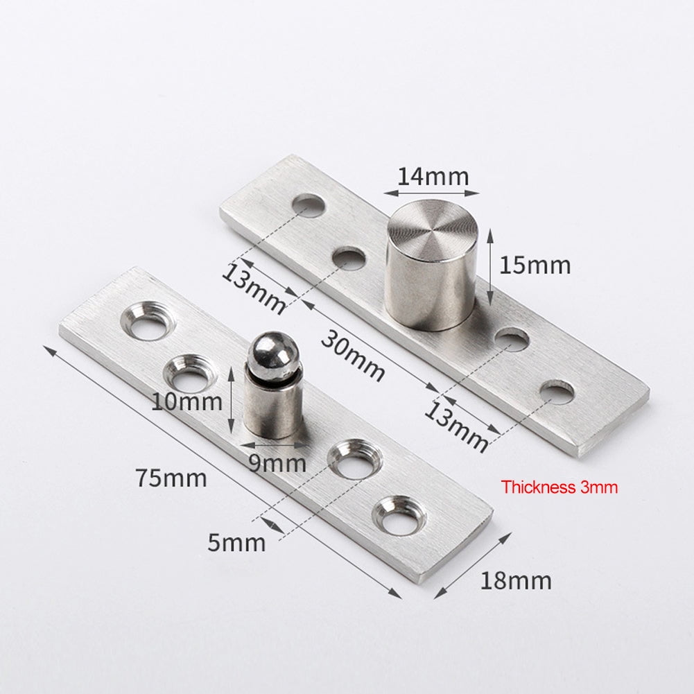 360° Rotation Heavy Duty Door Pivot Hinge Stainless Steel Concealed ...