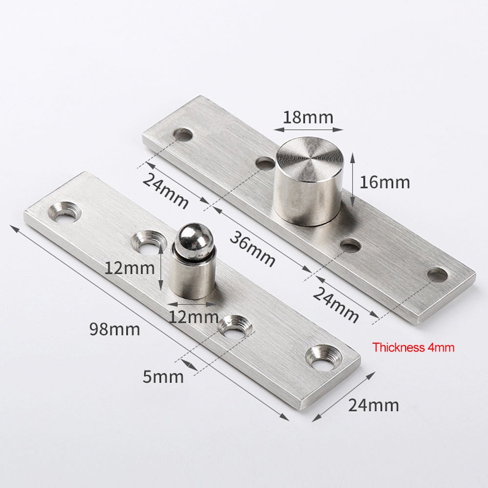 360° Rotation Heavy Duty Door Pivot Hinge Stainless Steel Concealed ...