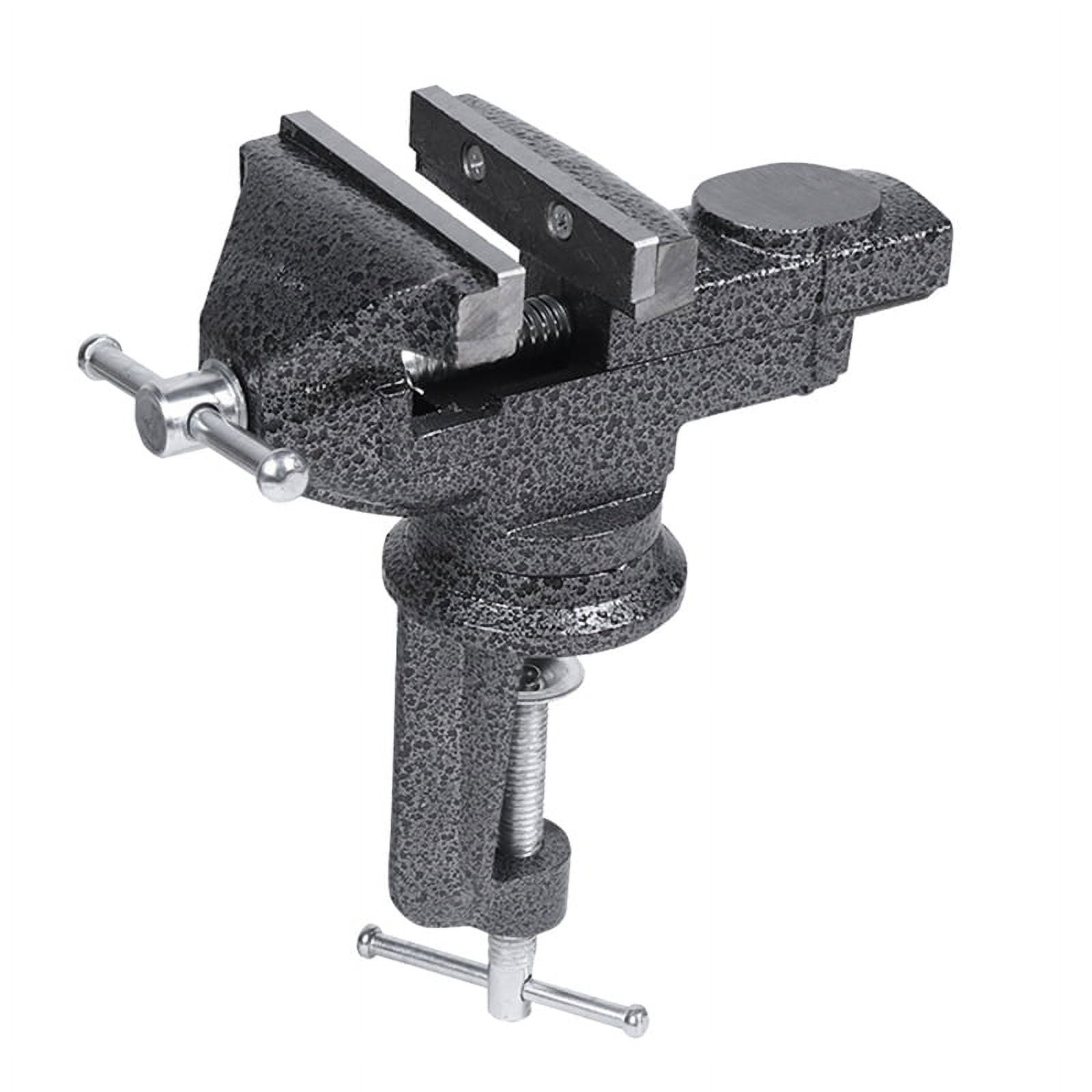 360 Rotation Vise Woodworking Table Cast Steel DIY Black Muliti ...