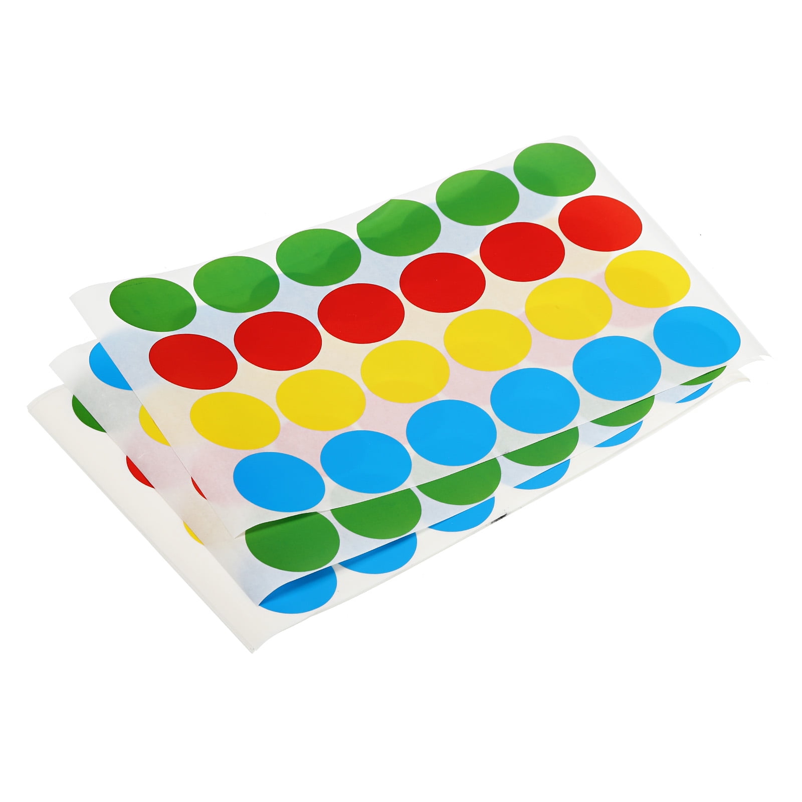 360 Round Dots Label Color Coded Sticker Sheet, 1.18 Inch Self Adhesive ...