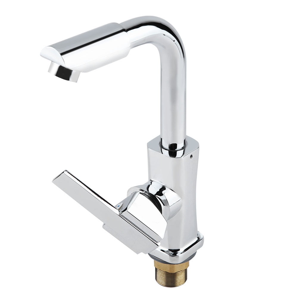 360° Sink Faucet One-Handle Pullout Kitchen Water-Tap Basin Mixer Tap ...