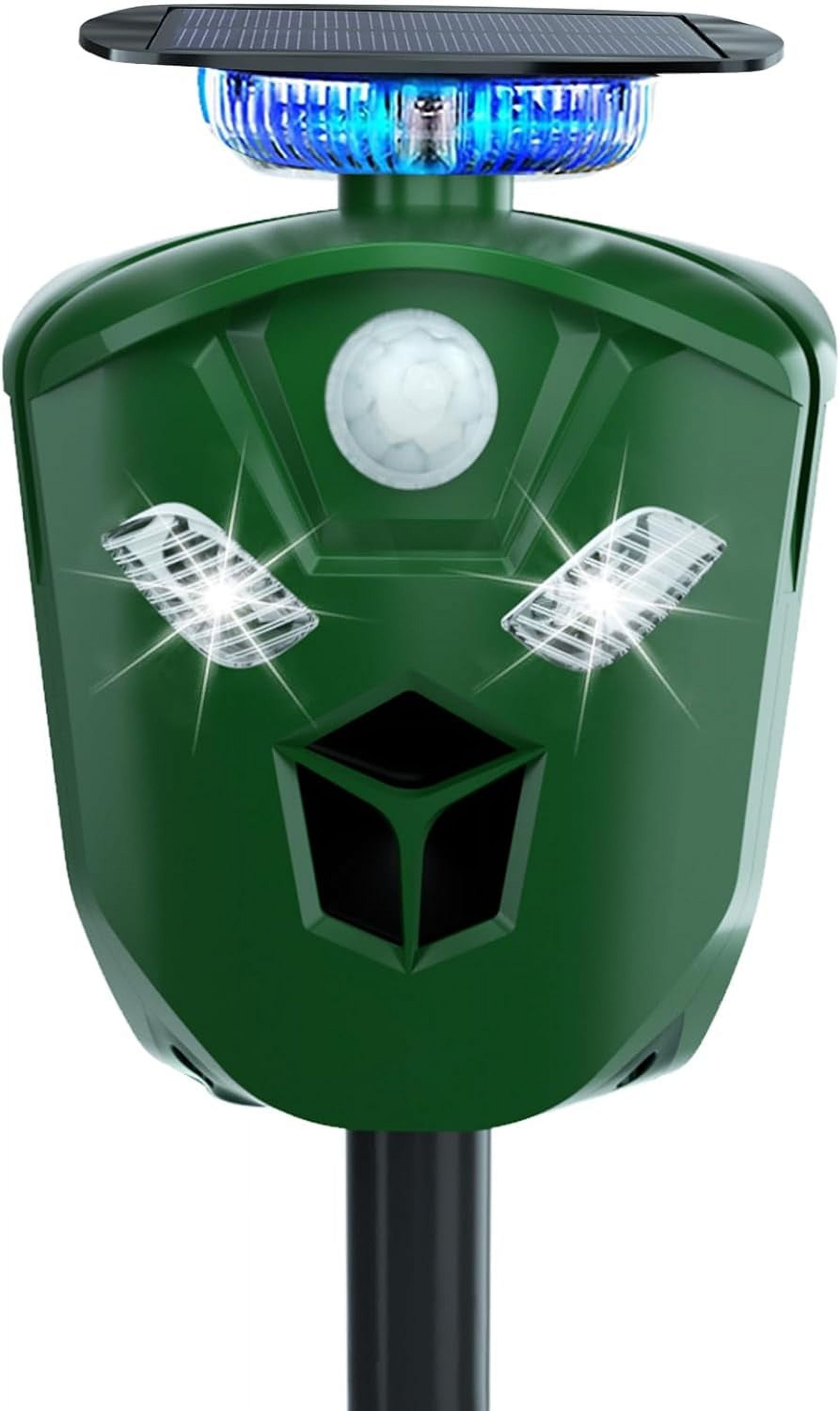 360° Solar Animal Repeller Motion Activated Deer Repellent Devices ...