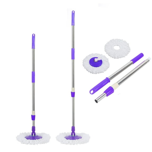 Mop, No Hand Washing Mop, Automatic Clamping Cloth Mop with Pressure ...