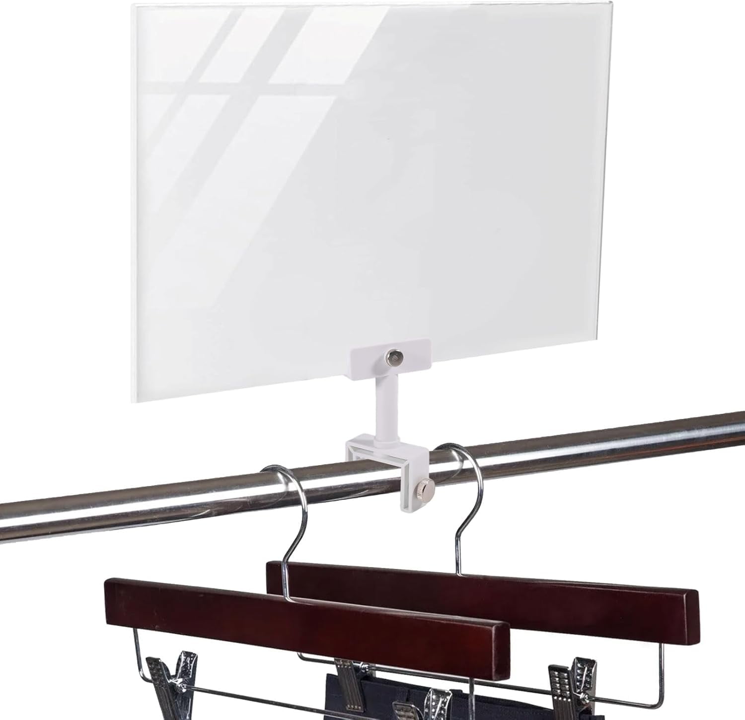 360° Spinning Acrylic Sign Holder with Clamp A4 Sign Holder with Clamp ...