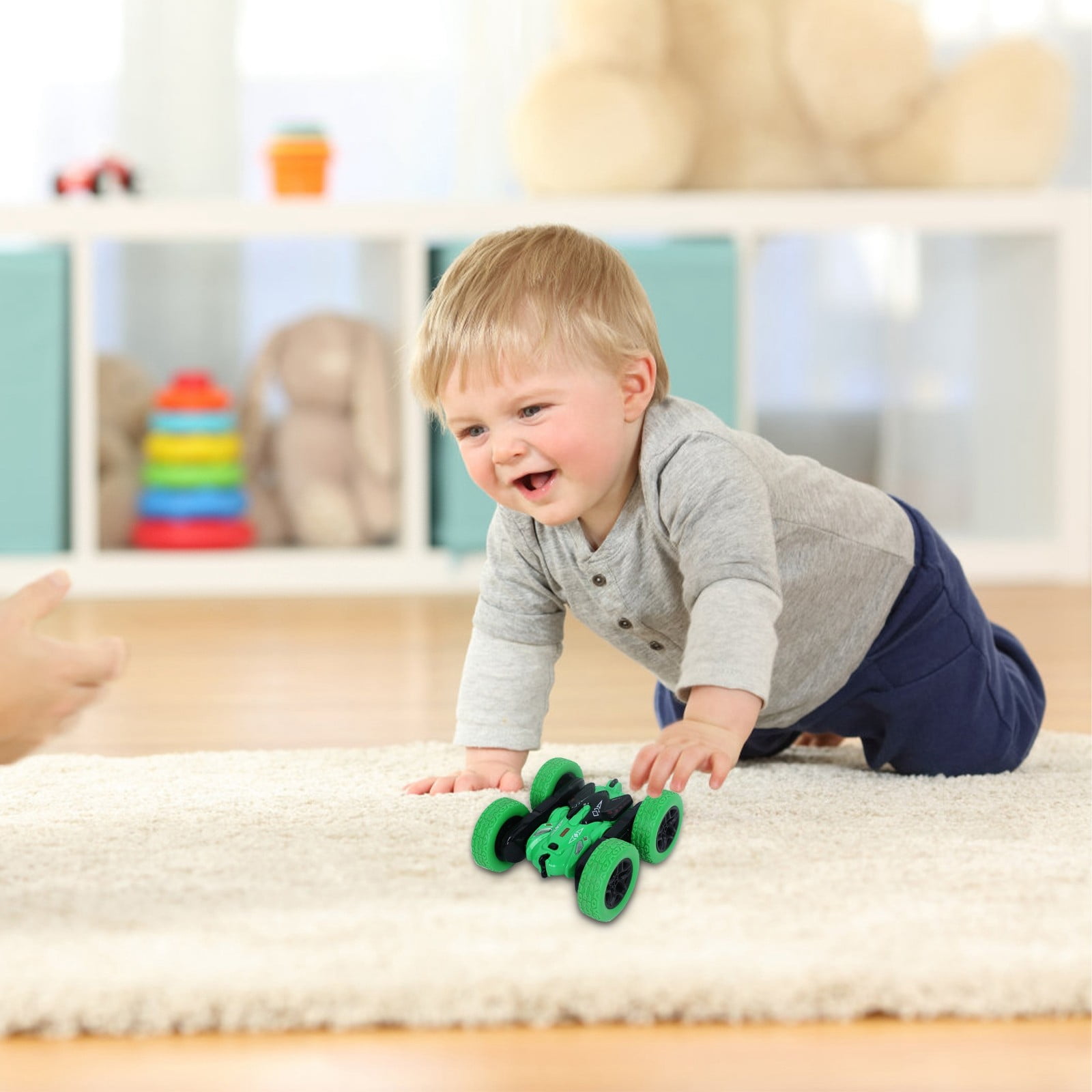 360° Spinning Stunt Off-Road Rc Car With 2.4G Remote Control, Led ...