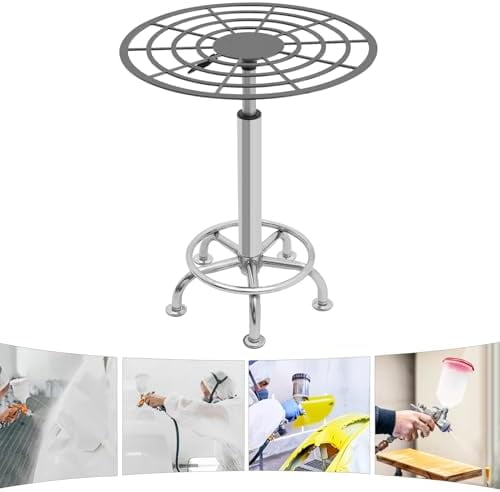 360° Spray Paint Rack, Stable Rotating Paint Rack, Lifting Spray ...