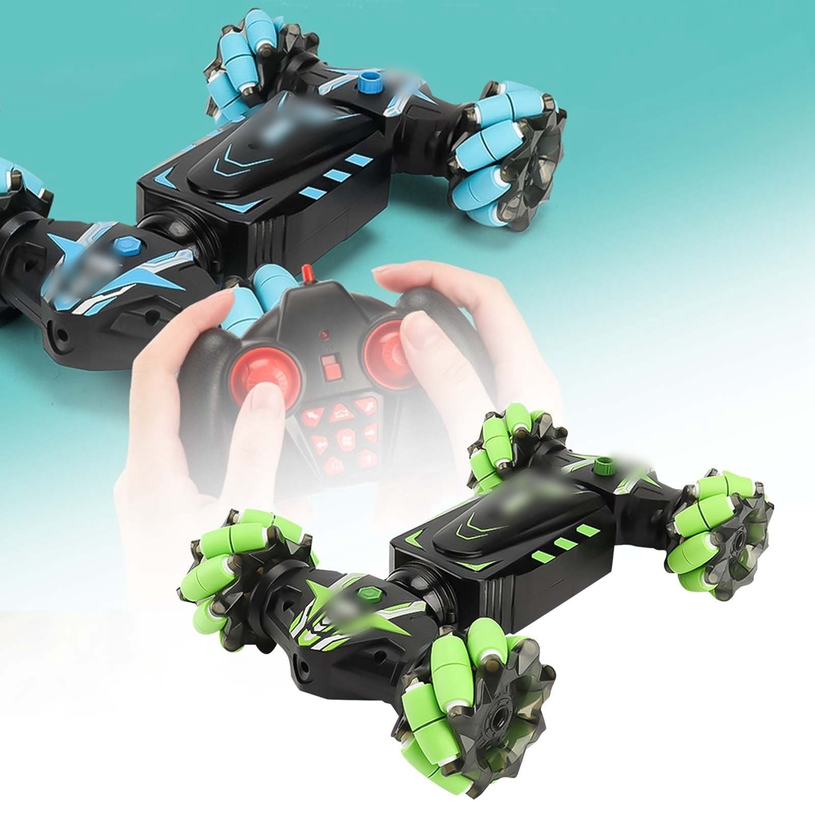 360° Stunt RC Car with Gesture Control & Remote, All-Terrain Crawler ...