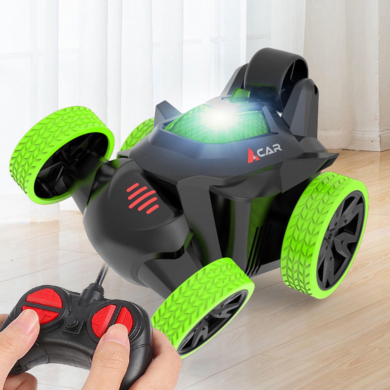 360°Stunt Remote Control Car for Teens with Lights & Music,Dump Truck ...