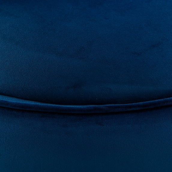 360 Swivel Blue Accent Chair+Sturdy Plywood Frame”-“Office Work+Stable ...