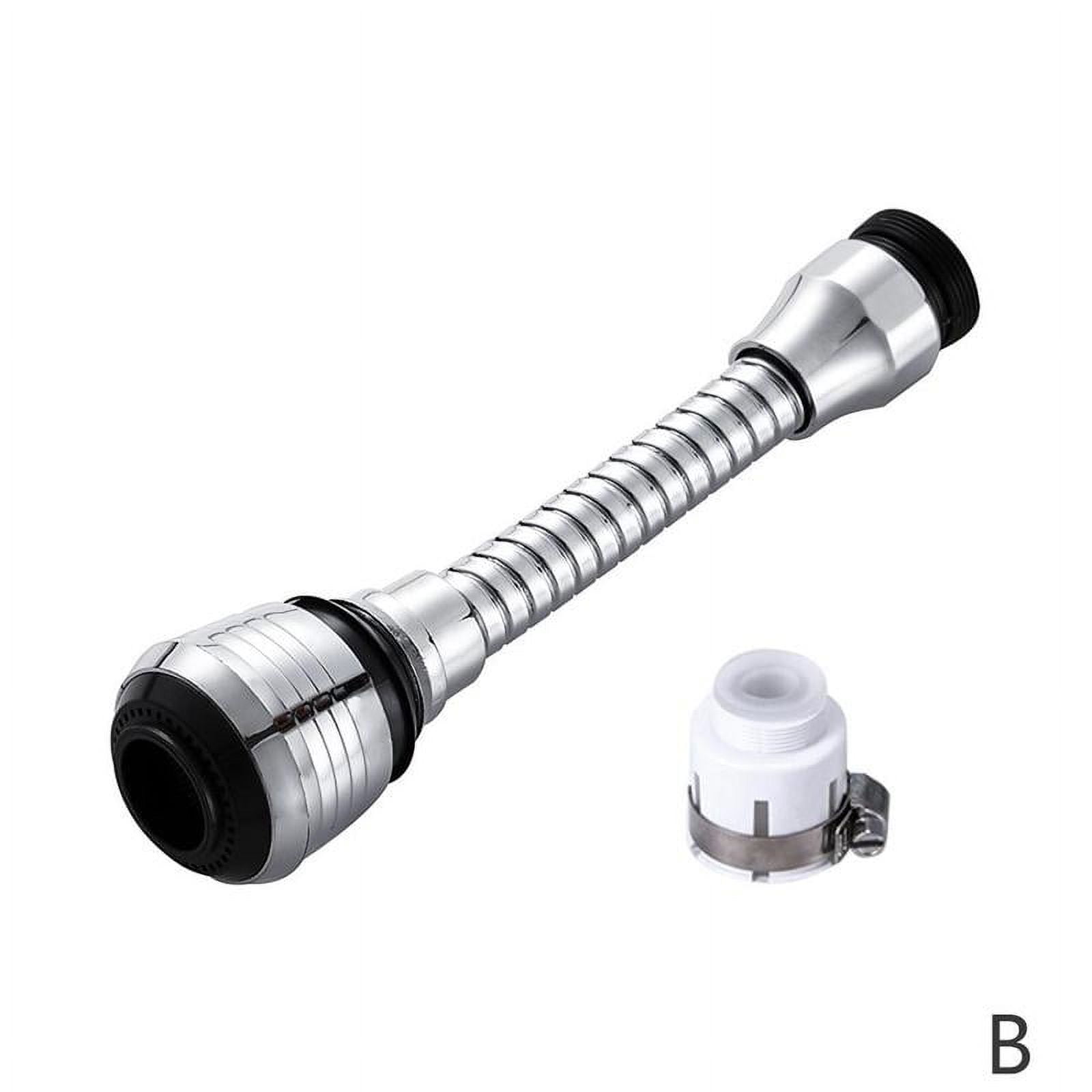 360°Swivel Flexible Hose Water Tap Sink Faucet Filter Nozzle Extension ...