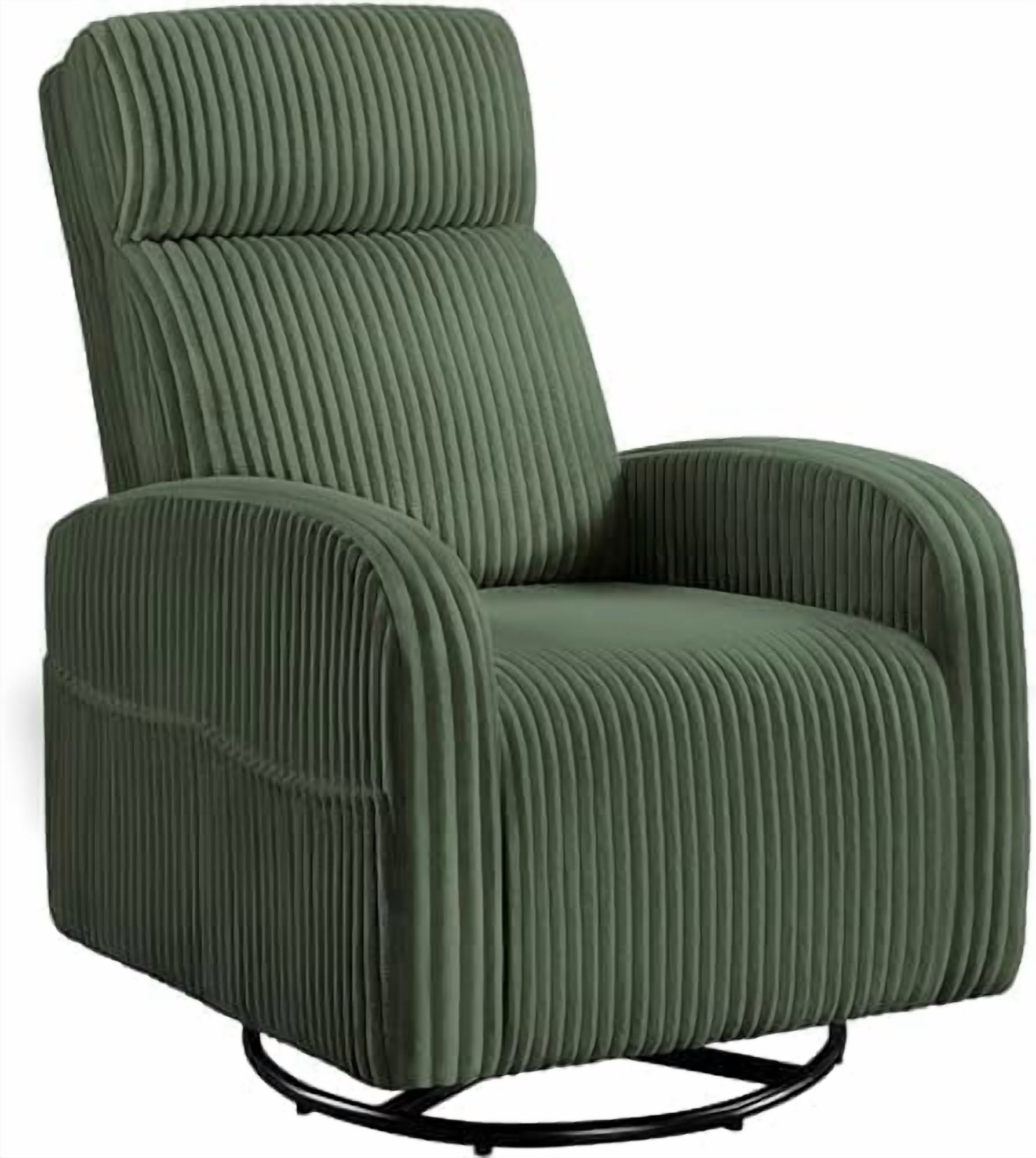 360° Swivel Glider Chair for Nursery, Rocking Chair Nursing Chair with ...