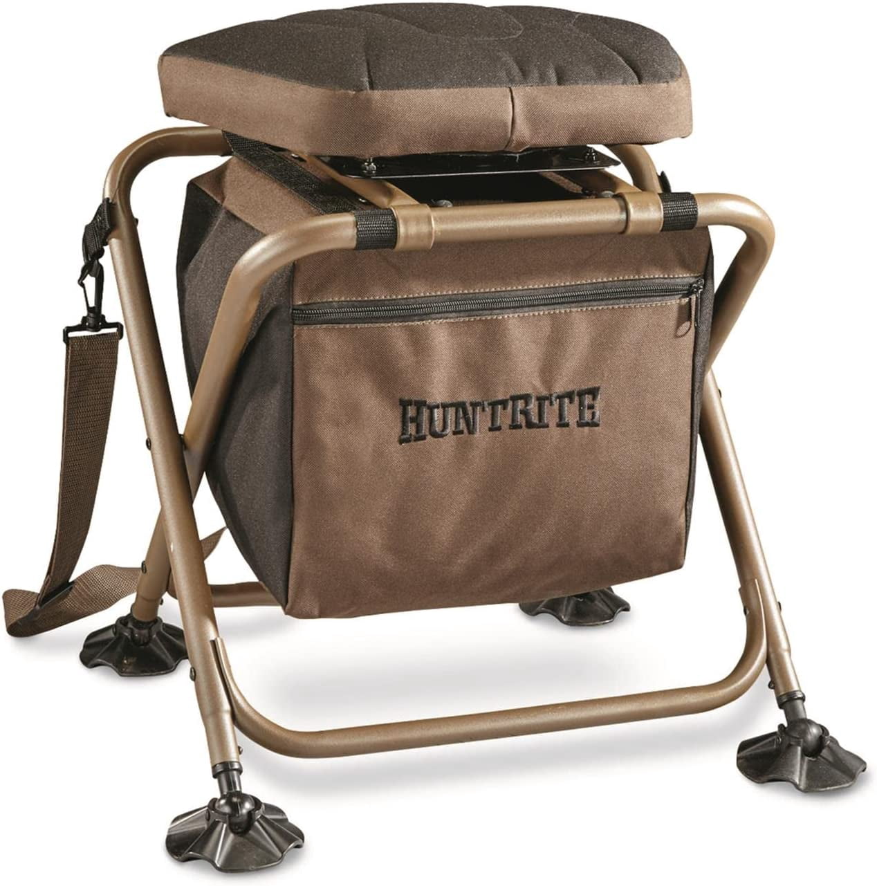 360 Swivel Hunting Blind Chair; 300 Pound Capacity, Folding ...