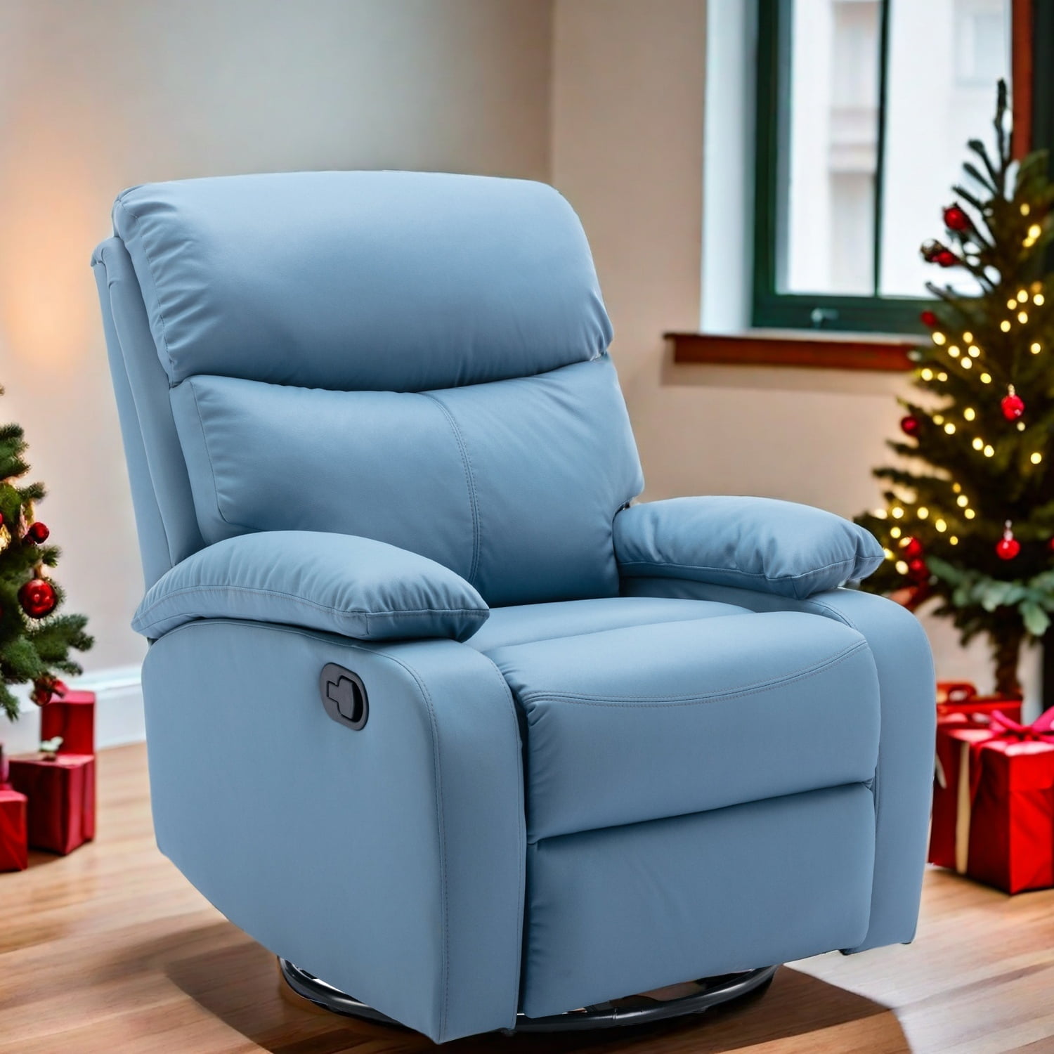 360° Swivel Rocker Recliner Chair Rocking Recliner Chair for Adults ...
