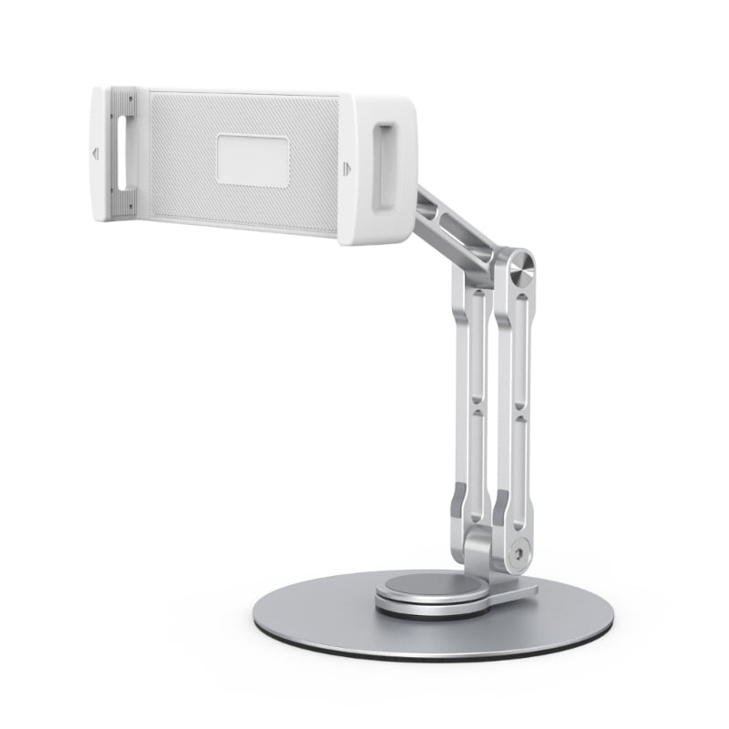 360°Tablet Holder Long Arm Stand Clamp Holder Design For Tablets Pad ...