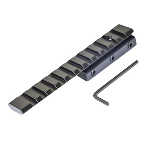 Scope Rail Adapter Riser Dovetail To Weaver 11 Slots