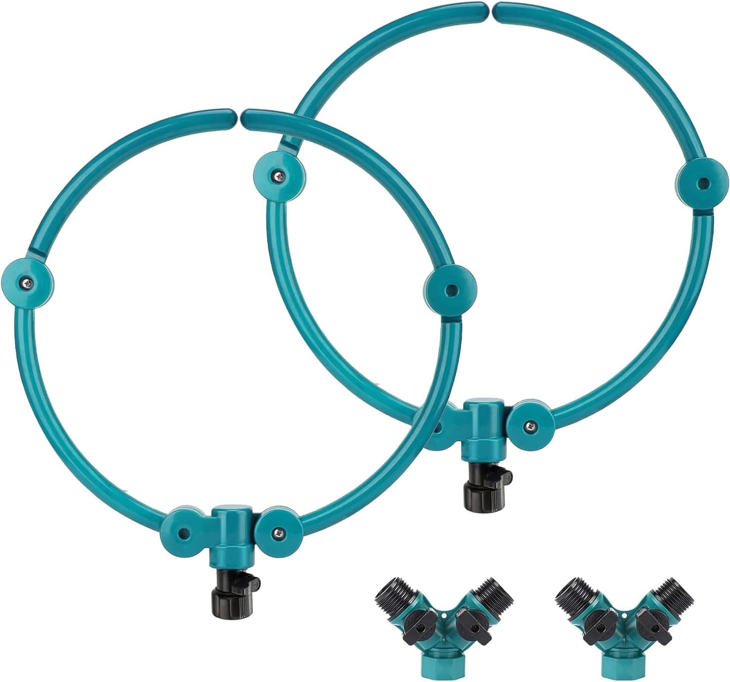 360° Tree Water System Tree Watering Ring Flower Sprinkler Garden ...