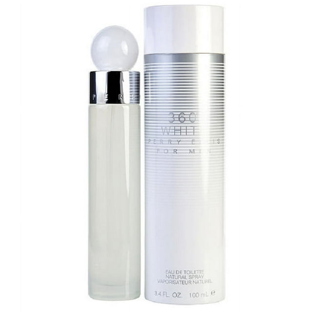 360 WHITE * Perry Ellis 3.4 oz / 100 ml Eau De Toilette Men Cologne ...