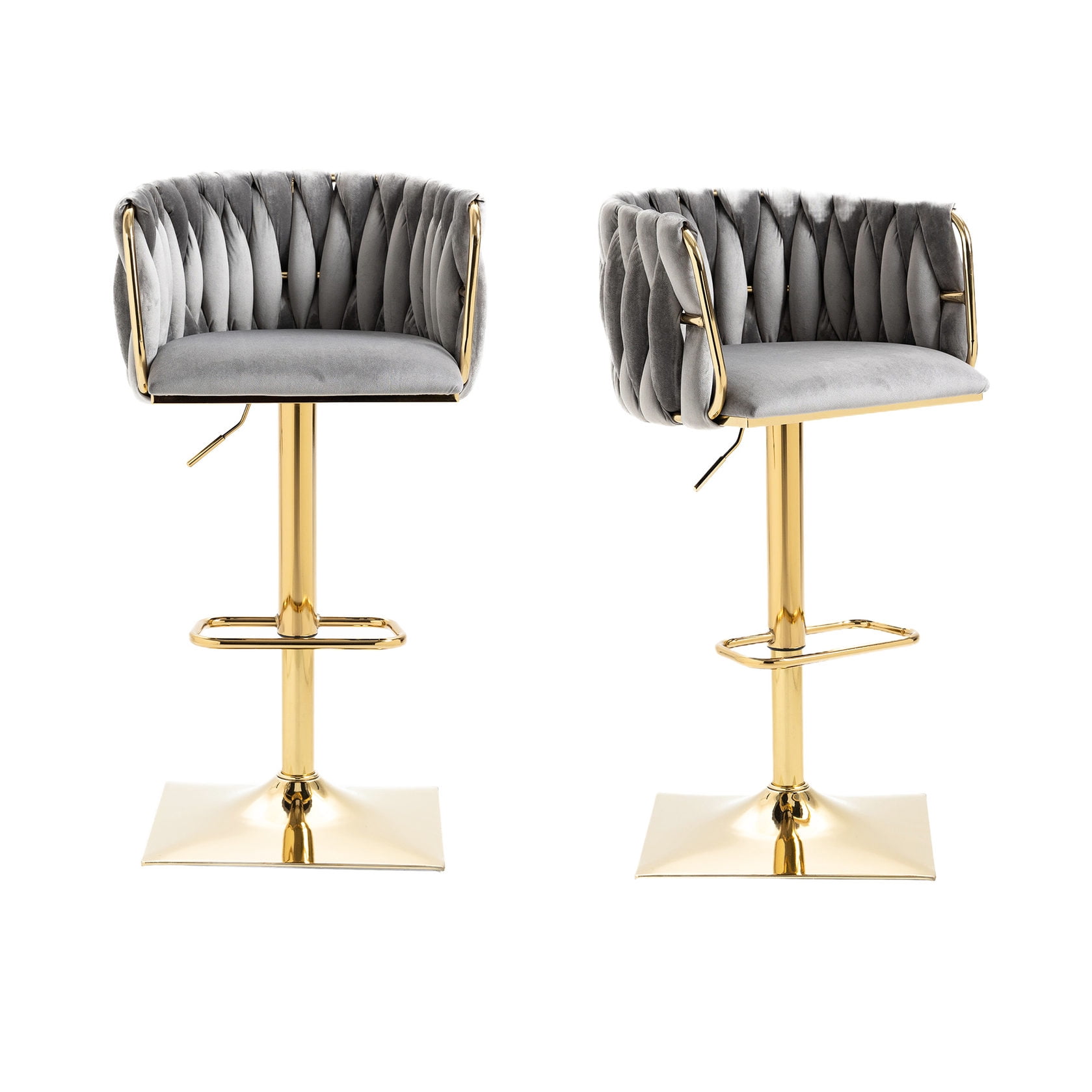 360 - degree Swivel and Height - adjustable Bar Stools / Multi ...