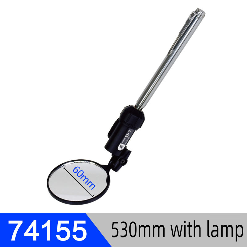 360-degree Universal Inspection Mirror Telescopic Mirror Endoscope with LED light 74155-74155 ...