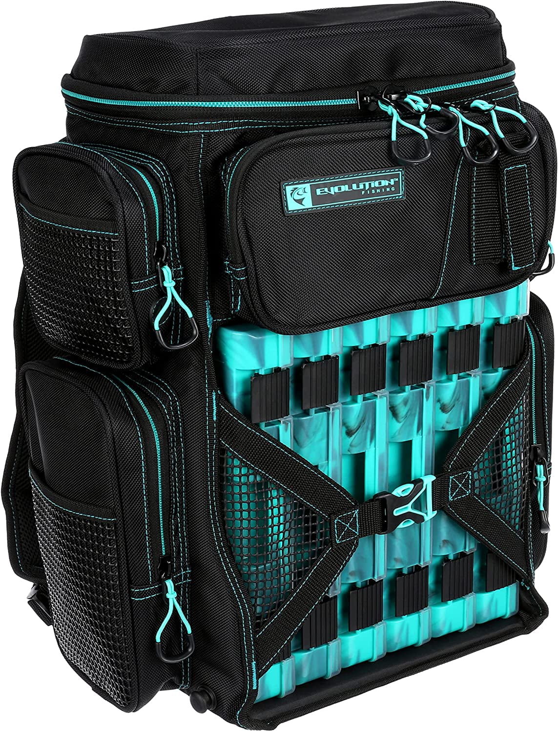 Evolution Fishing 3600 Drift Series Tackle Backpack - Rugged Gear Bag ...