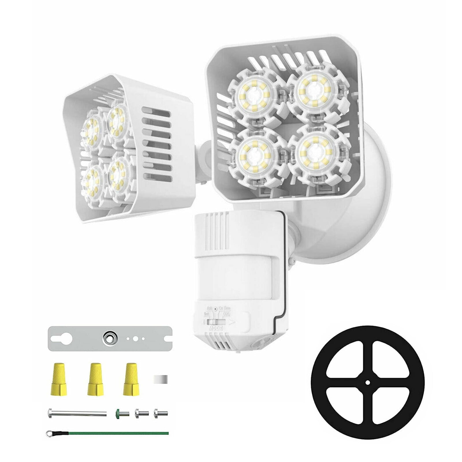 3600LM LED Motion Sensor 36W Security Light Outdoor Safe Floodlight ...