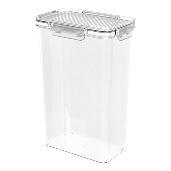 3600ML Airtight Food Storage Container, Torqee Clear PET Stackable ...