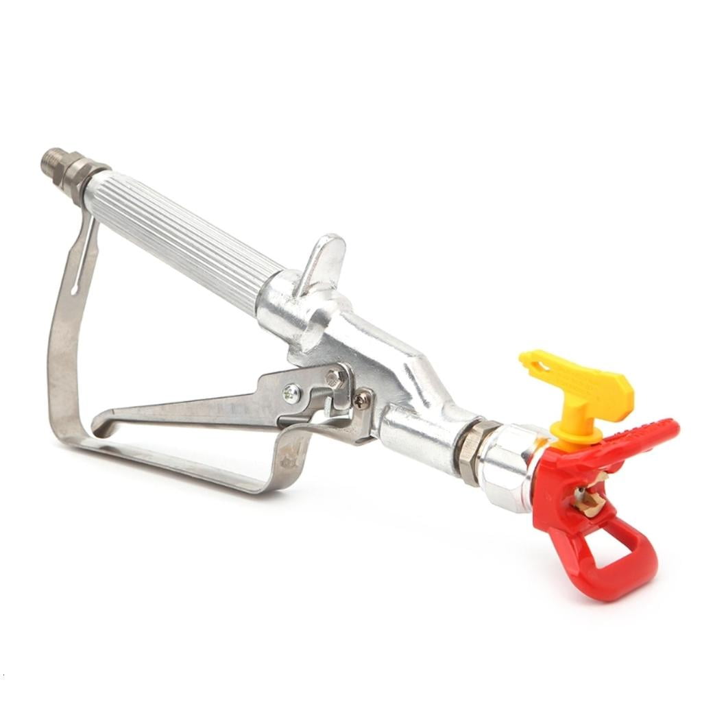 3600PSI High Pressure Airless Inline Paint Swivel Spray Gun Tip Guard ...