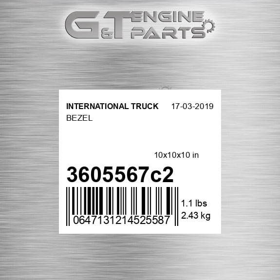 3605567C2 BEZEL fits INTERNATIONAL TRUCK (New OEM) - Walmart.com