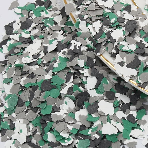 360G/0.79Lb Decorative Blend Color Chips,Epoxy Flakes Paint Concrete ...