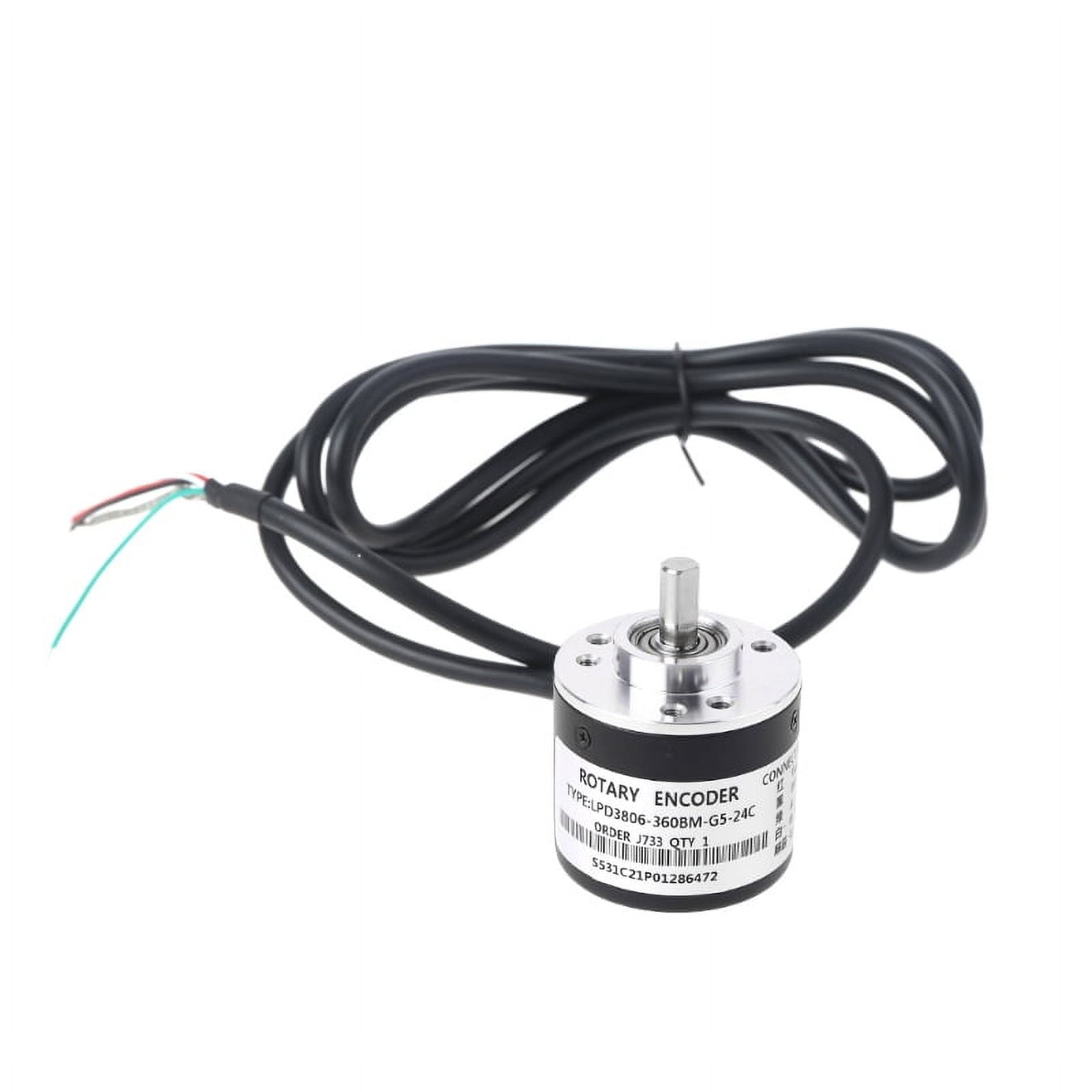 360P/R Incremental Rotary Encoder AB phase encoder 6mm Shaft for W ...