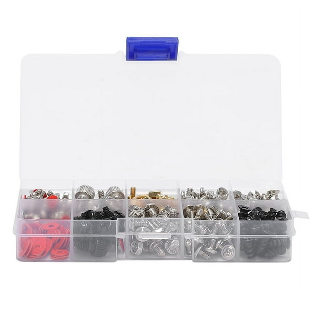 360pcs Personal Computer Screw Pc Case Screws Motherboard Standoffs For