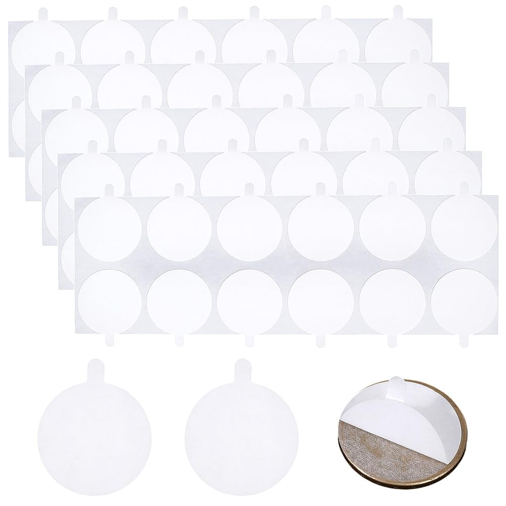 360Pcs Double Sided Adhesive Wax Seal Stickers 1 Inch Sticky Dots ...