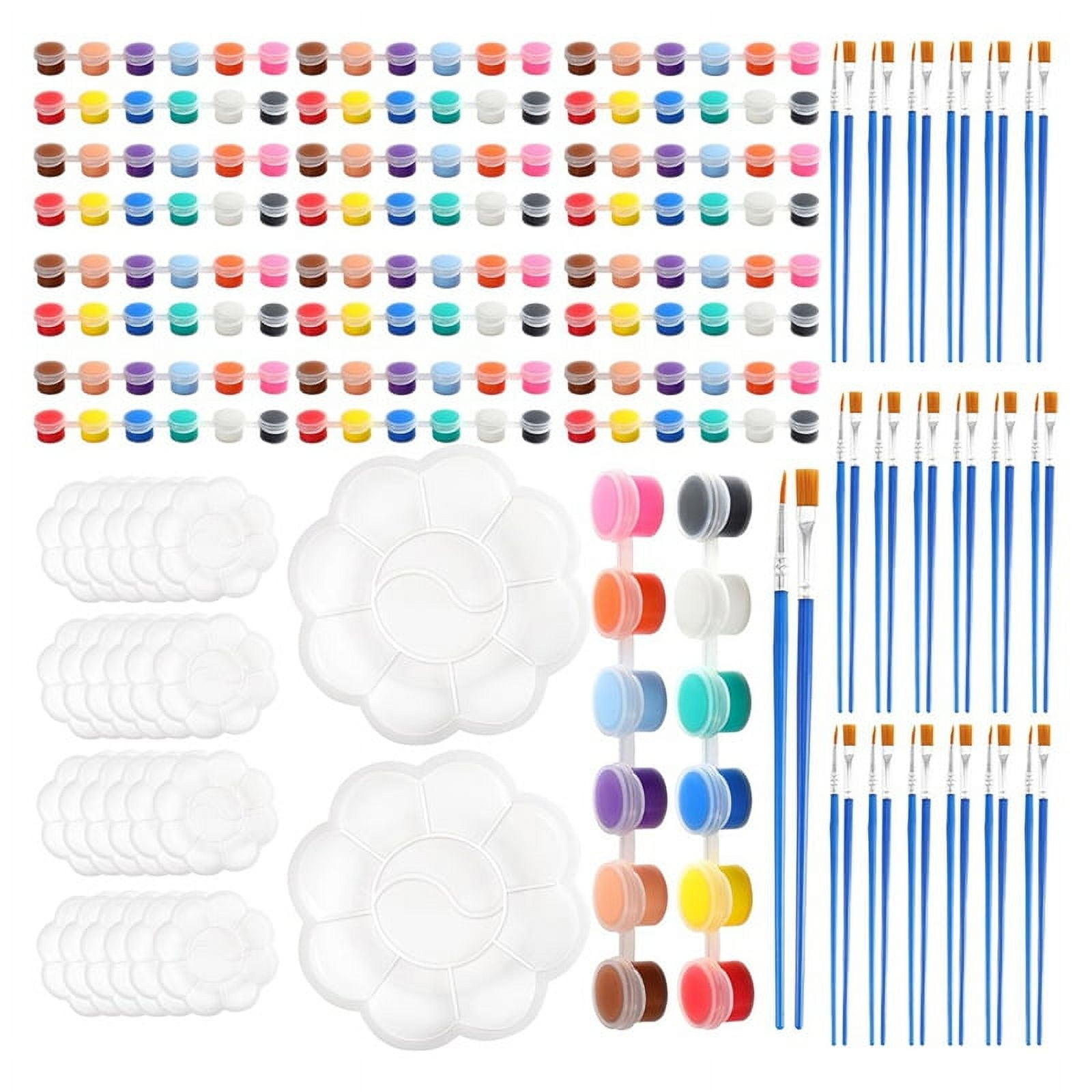 360Pcs Mini Acrylic Paint Set,Acrylic Paint Strips for Kids & Adults ...