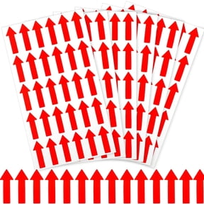 Red Arrow Sticker