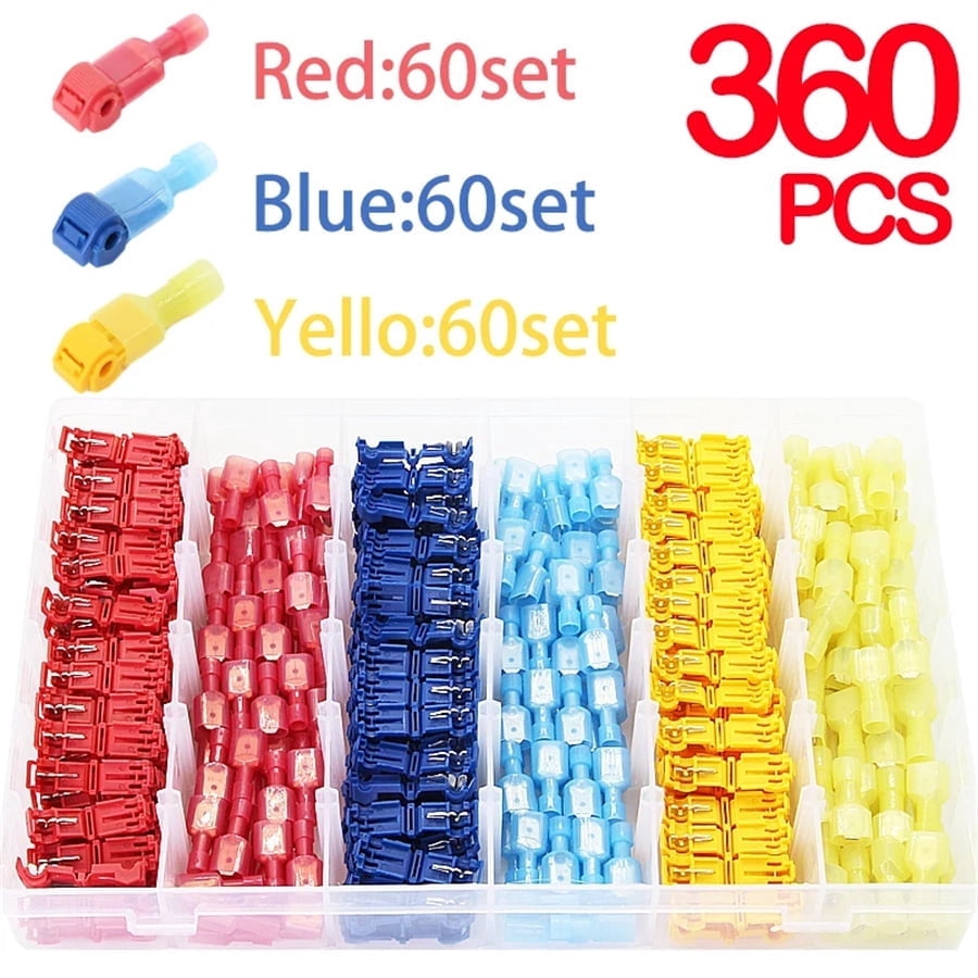 360-Piece Tee Wire Connector Kit - Walmart.com