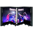 360SPB®P3.91 LED 6-Fold Portable DJ Booth with Wheels, with App ...