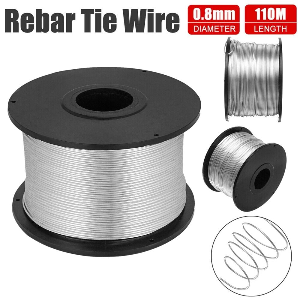 360ft Dia.0.8mm Steel Tie Wire Tying Roll For Automatic Rebar Tying ...