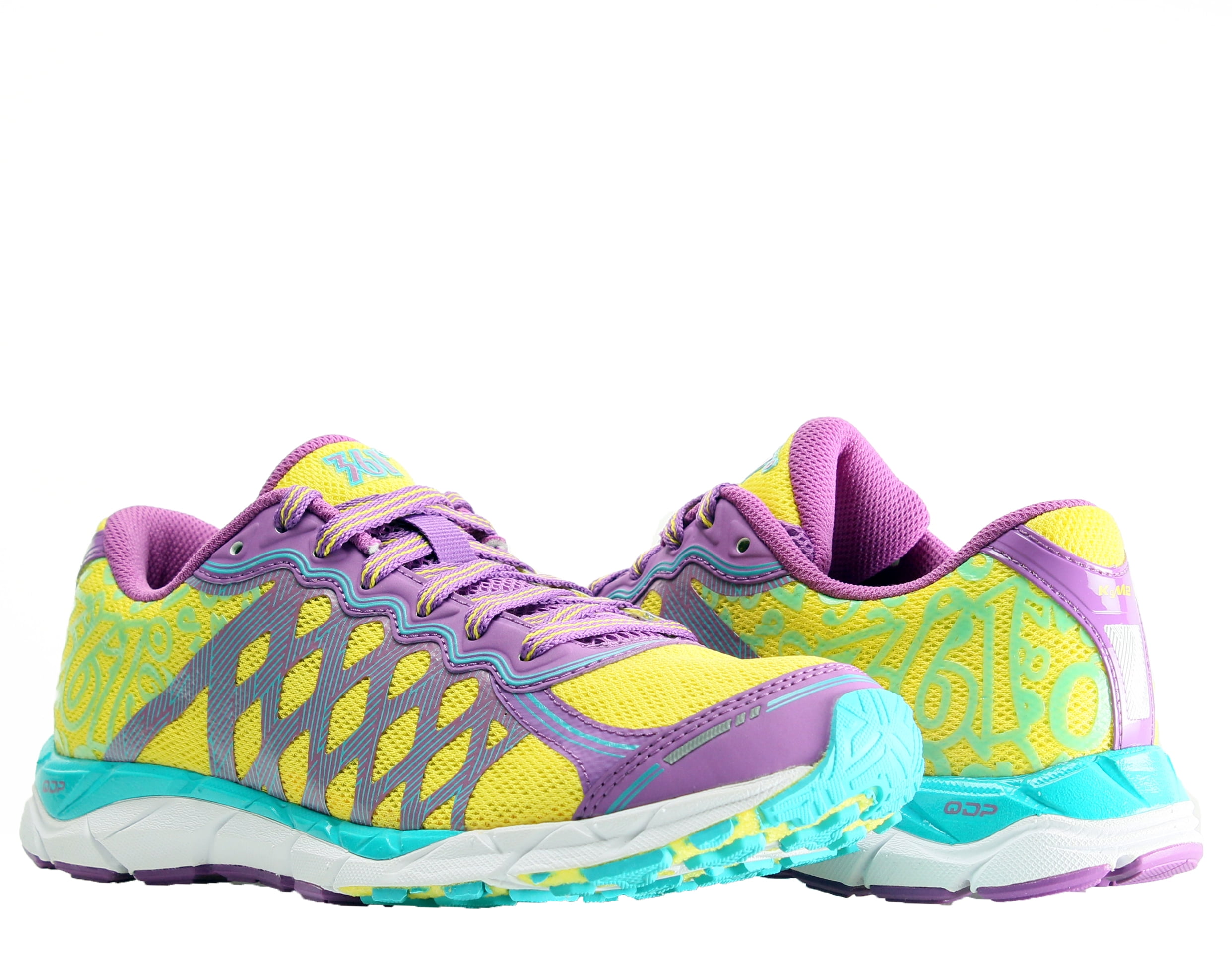 361 Women's KgM2-W Running Shoe, Dewberry/Yellow, 7 B(M) US - Walmart.com
