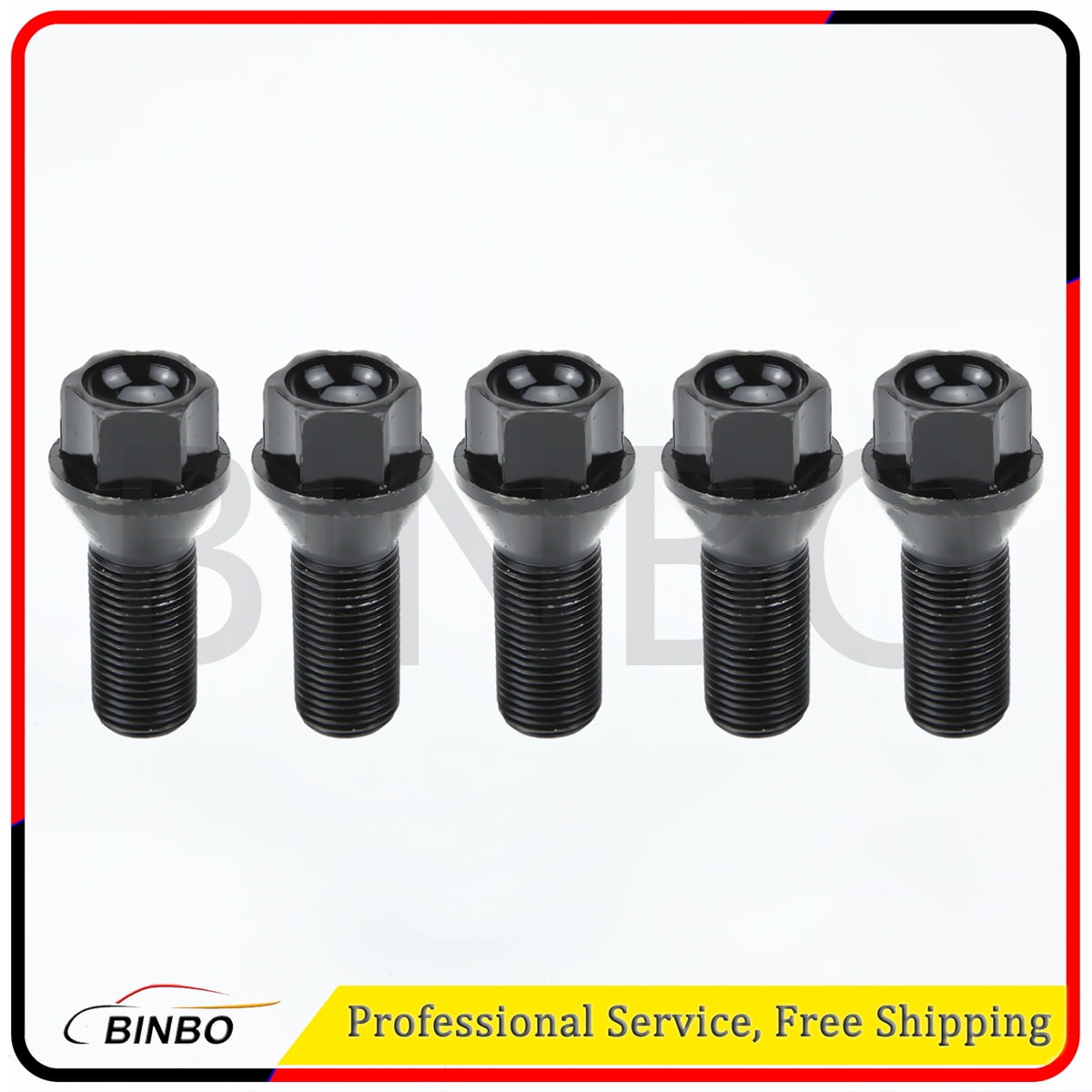36136781151 Wheel Lug Bolt Nuts M14x1.25 5Pcs - Walmart.com
