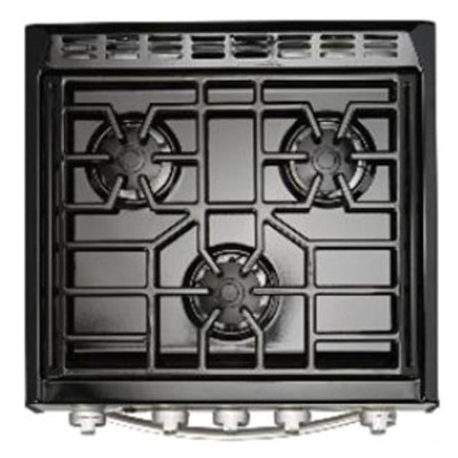 3632A 3 Burners Slide-In 5800 RTU RV Cooktop with Deluxe Grate & Clear ...