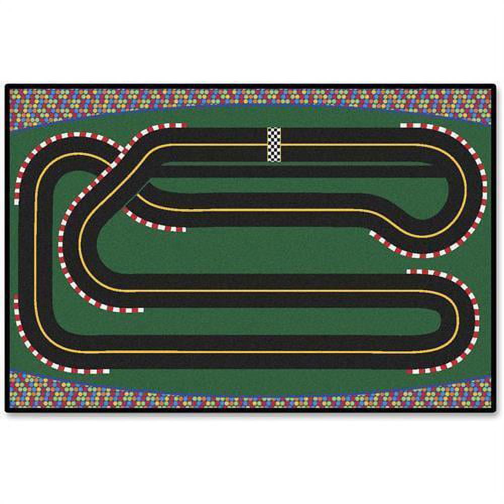 Carpets for Kids Value Line Speedway Racetrack Rug - Walmart.com